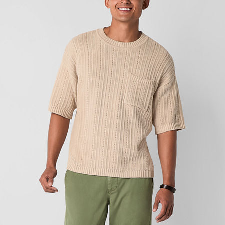 Click here for Arizona Mens Boxy Fit Sweater  X-large  Beige prices