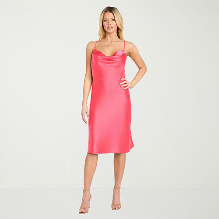 Click here for Morgan & Co. Womens Juniors Sleeveless Midi Slip D... prices