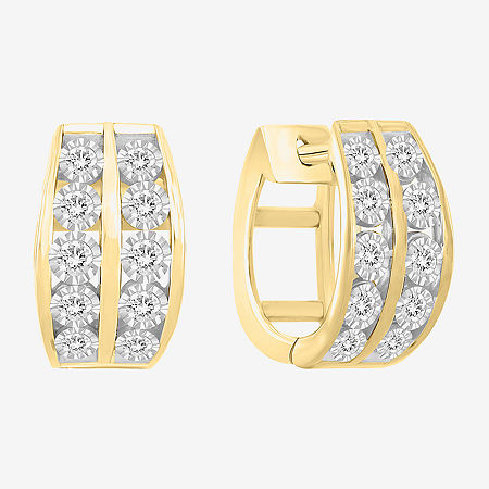 Click here for (I / I3) Mens 1/4 CT. Natural White Diamond 10K Go... prices