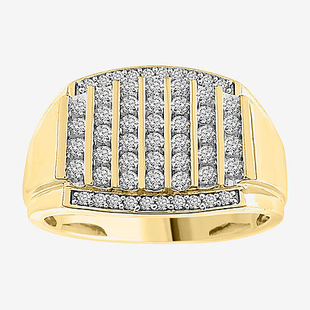 Click here for (I / I2-I3) Mens 1/2 CT. Natural White Diamond 10K... prices