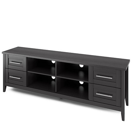 Click here for Jackson 71 Wide Storage TV Bench  One Size  Black prices