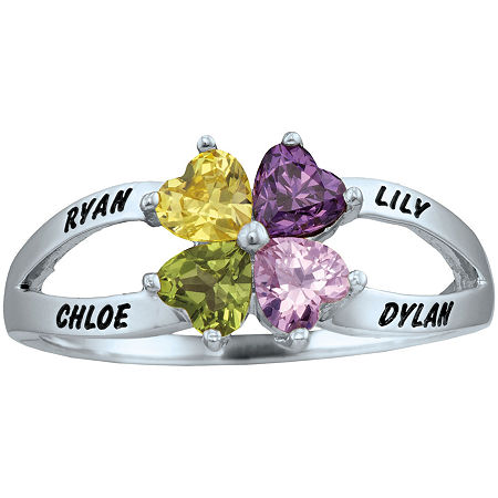 Click here for Personalized Engraved Simulated Birthstone Hearts... prices
