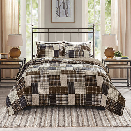 Madison Park Timber Reversible Quilt Sets