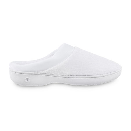 Click here for Isotoner Womens Memory Foam Slip-On Slippers  8-9... prices