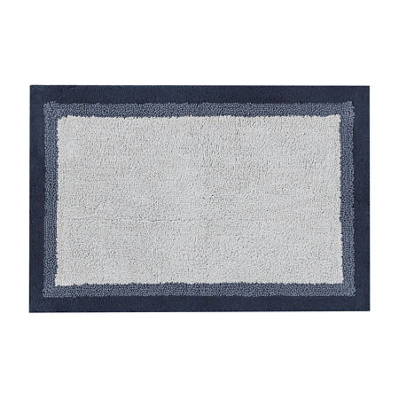 Madison Park Amherst Bath Rug  27 x 45 - Navy