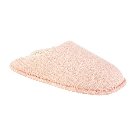 Click here for Isotoner Womens Slip-On Slippers  Small  Pink prices