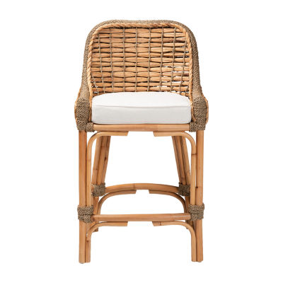 Kyle Bar Stool, Color: White - JCPenney