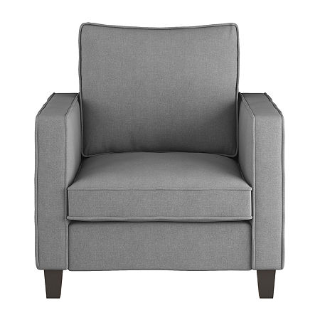 Click here for Georgia Upholstered Armchair  One Size  Gray prices