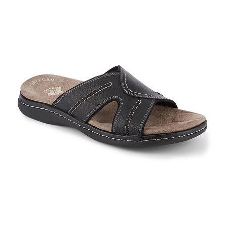 Click here for Dockers Mens Sunland Slide Sandals  10 Wide  Black prices