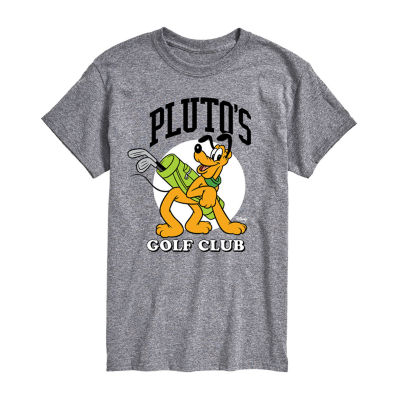 Mens Short Sleeve Pluto Graphic T-Shirt, Color: Athletic Heather - JCPenney