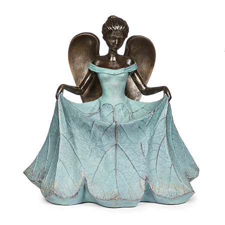 Click here for Roman 13.25in Angel Bird Bath  One Size  Gray prices