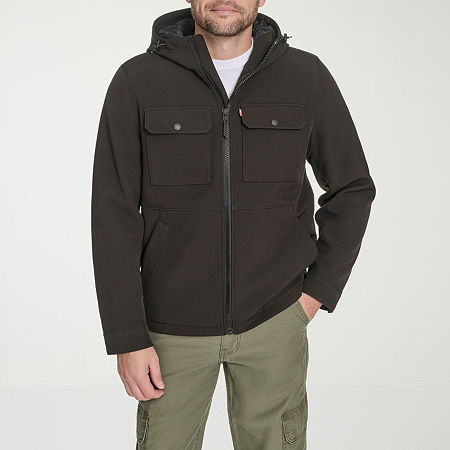 Click here for Levis Mens Water Resistant Midweight Softshell Jac... prices