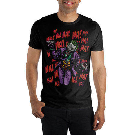 Click here for Novelty Joker Mens Crew Neck Short Sleeve Relaxed... prices