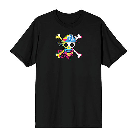 Click here for Novelty One Piece Straw Hat Pirates Mens Crew Neck... prices