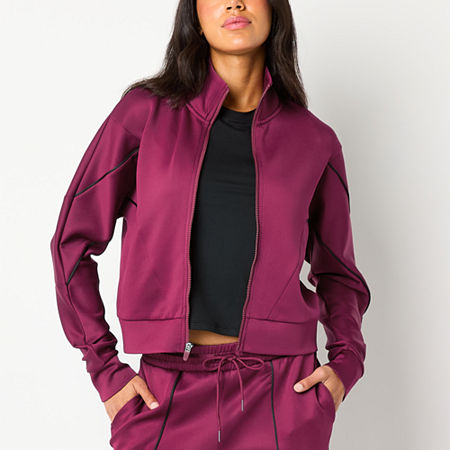 Click here for Xersion Womens Lightweight Knit Track Jacket  Medi... prices