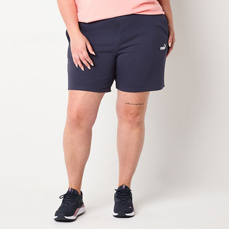 Click here for PUMA Womens High Rise Plus Active Pull-On Short  2... prices
