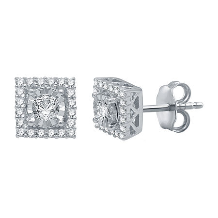Click here for 1/3 CT. T.W. Natural White Diamond Sterling Silver... prices