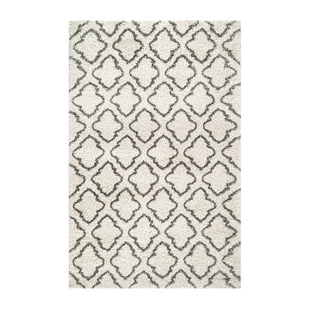 Click here for nuLoom Burma Trellis Shaggy Rectangular Rug  One S... prices