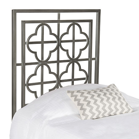Click here for Lucinda Metal Tufted Nailhead Trim Headboard  One... prices