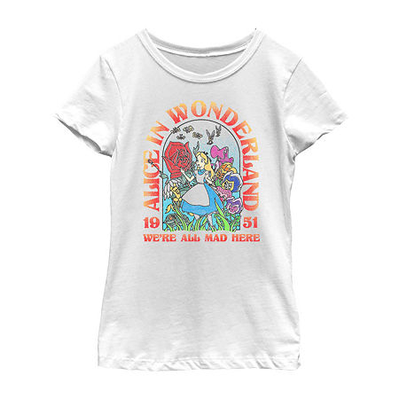Click here for Disney Little & Big Kid Girls Crew Neck Short Slee... prices