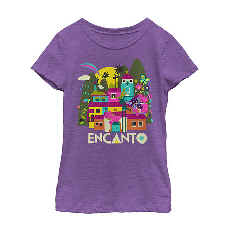 Click here for Disney Encanto Little & Big Kid Girls Crew Neck Sh... prices