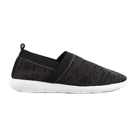 Click here for Isotoner Womens Memory Foam Slip-On Slippers  6  B... prices