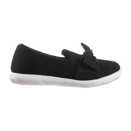 Click here for Isotoner Womens Slip-On Slippers  11  Black prices
