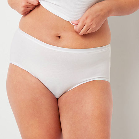 Click here for Ambrielle Cotton Brief Panty  X-large  White prices