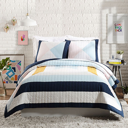 Click here for Makers Collective Diamond Patchwork 3-pc. Reversib... prices