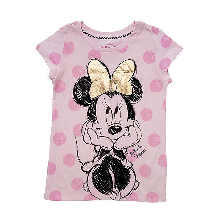 Click here for Disney Collection Little & Big Kid Girls Crew Neck... prices