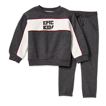 Click here for Okie Dokie Toddler & Little Boys 2-pc. Pant Set  7... prices