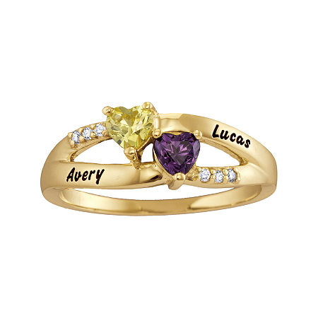 Click here for Personalized Engraved Simulated Birthstone Heart S... prices