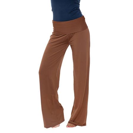Click here for Womens White Mark Solid Palazzo Pants prices