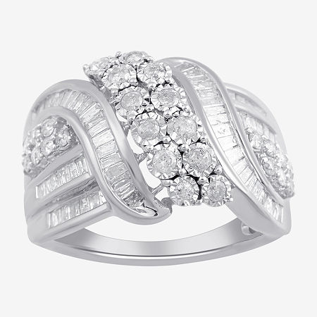 Click here for Womens 1 CT. T.W. Natural White Diamond 10K Gold C... prices