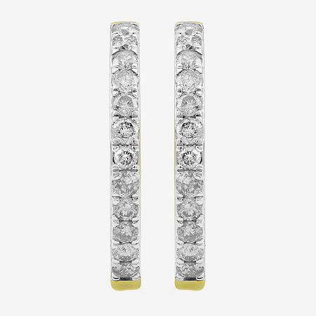 Click here for 1 CT. T.W. Natural White Diamond 10K or 14K White... prices