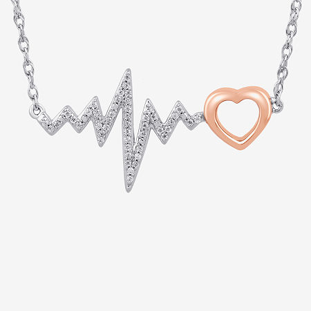 Click here for Heartbeat Womens 1/10 CT. T.W. Natural White Diamo... prices