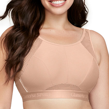 Click here for Glamorise No-Sweat Mesh Sports Wirefree Bra-1068... prices