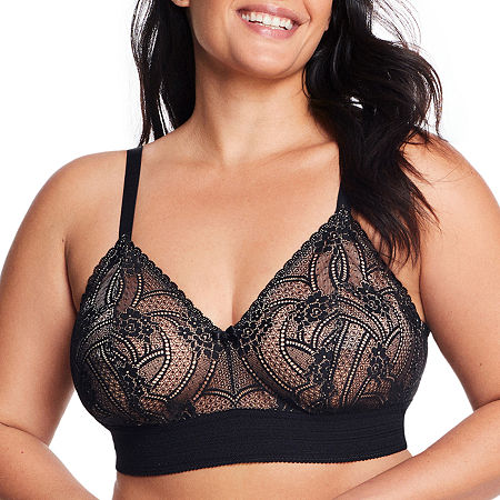 Click here for Glamorise Full Coverage Bra 7012  D  Black prices