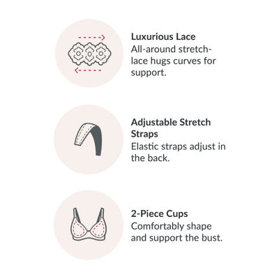 Glamorise Full Coverage Bra 7013 - JCPenney