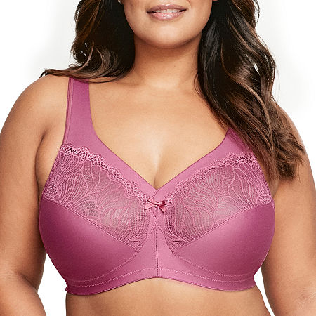 Click here for Glamorise Full Coverage Bra 1010  D  Red prices