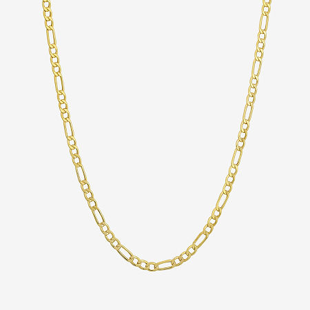 Click here for 10K Yellow Gold 3.9mm 20-22 Hollow Figaro Chain  O... prices