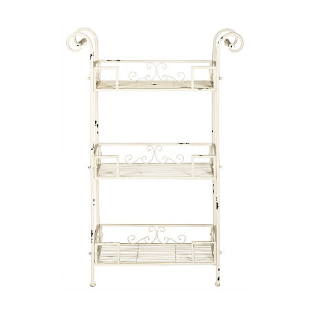 Click here for Pitmann Outdoor 3 Tier Shelf - White prices
