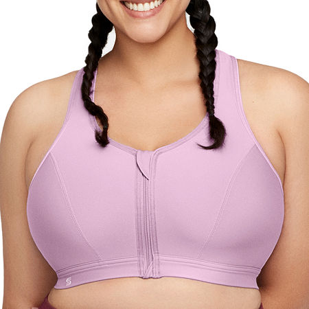 Click here for Glamorise Zip Up Front Closure Sports Bra -9266  B... prices