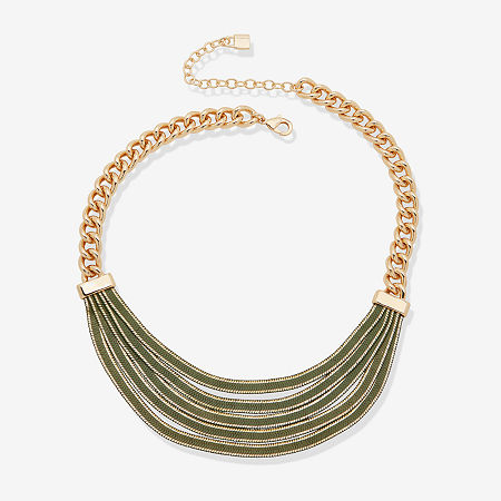 Click here for Worthington Gold Tone Womens 16 Inch Collar Neckla... prices