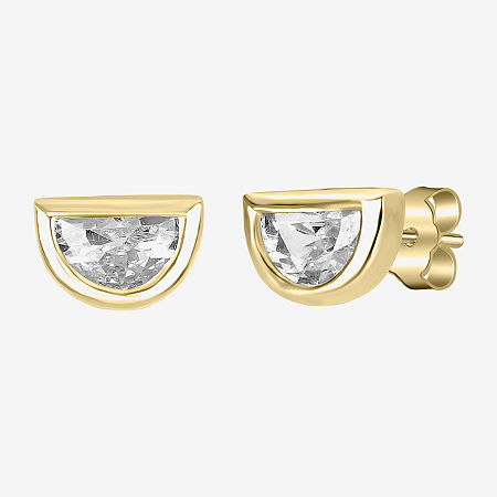 Click here for Silver Treasures Delicates Semi Circle Cubic Zirco... prices