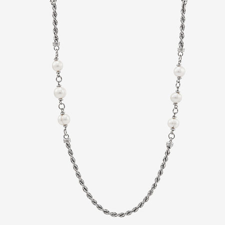 Click here for Limited Quantities! Womens White 36 Inch Strand Ne... prices