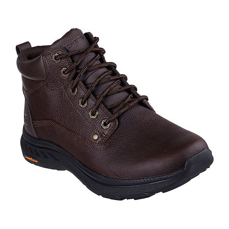 Click here for Skechers Mens Pollard Lanser Flat Heel Lace Up Boo... prices