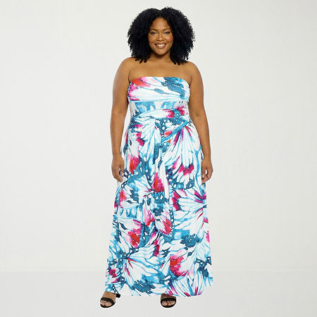 Click here for 24seven Comfort Apparel Plus Size Butterfly Strapl... prices
