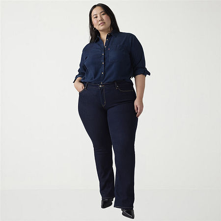Click here for Levis Womens Plus Mid Rise Classic Bootcut Jean  1... prices