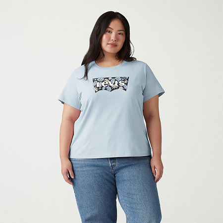 Click here for Levis Womens Plus Short Sleeve Perfect T-Shirt  1x... prices